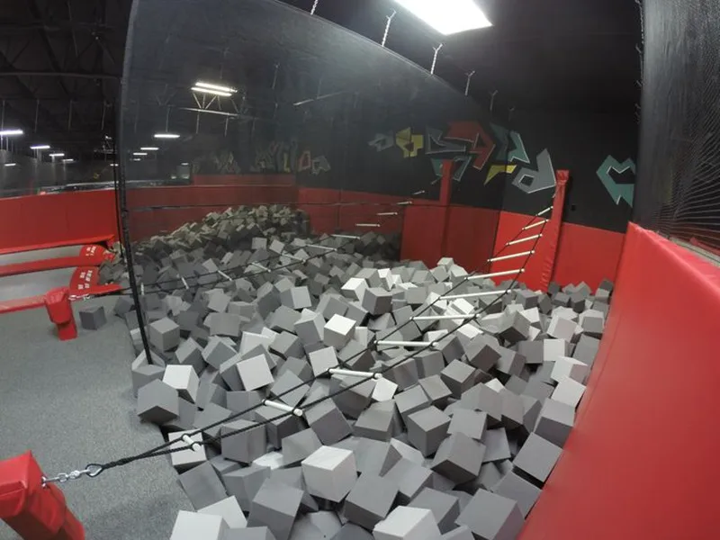 High Resilience Foam Cube - Durable Indoor Trampoline Pits