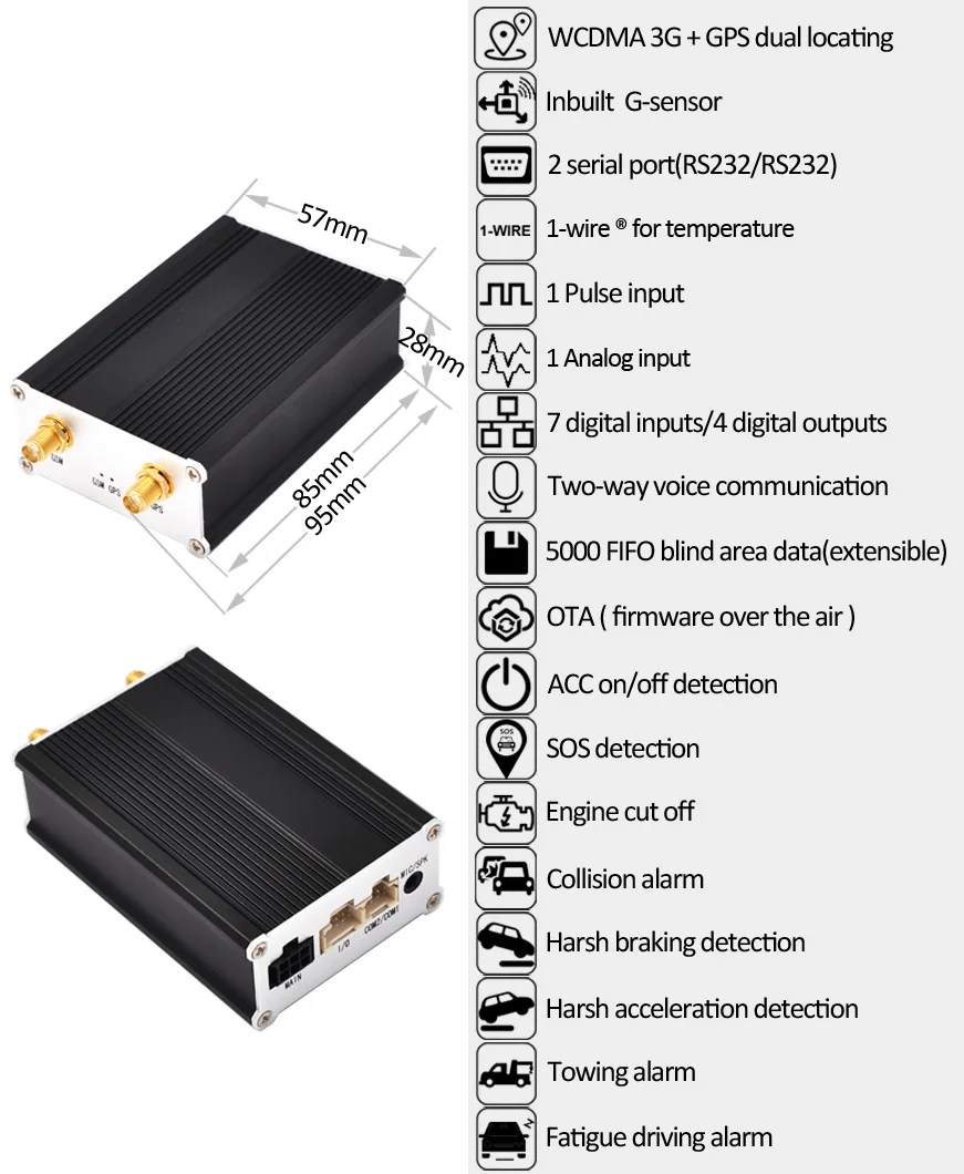 G500 Multi-Sensor Vehicle Tracker - Real-Time Fleet Management