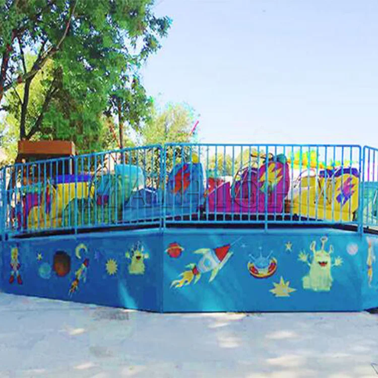 Luna Park Children Games Turntable Thunder Beat Musical Express Rides ...