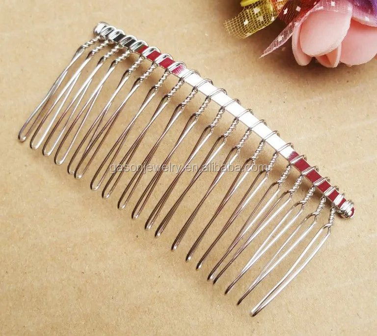 Wholesale Twist Wire High Quality Personalized Metal Hair Comb - Buy ...