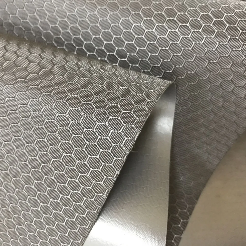 Pvc Coated 210d Fdy Polyester Oxford Fabric Honeycomb Ripstop Plaid ...