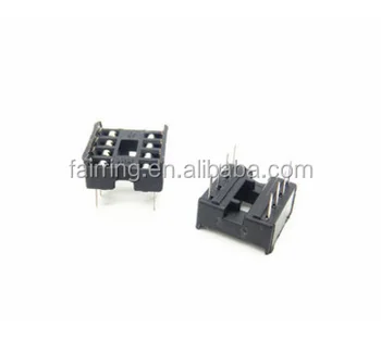 Ic Socket 8 Pin Dip8 Socket 8p Ic Dip Ic Flat Pin Dip Chip Chip Socket ...
