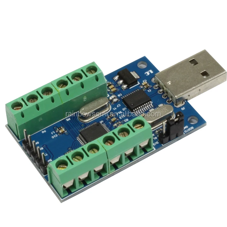 STM32F103C8T6 USB Interface - 10 Channel 12bit AD Sampling