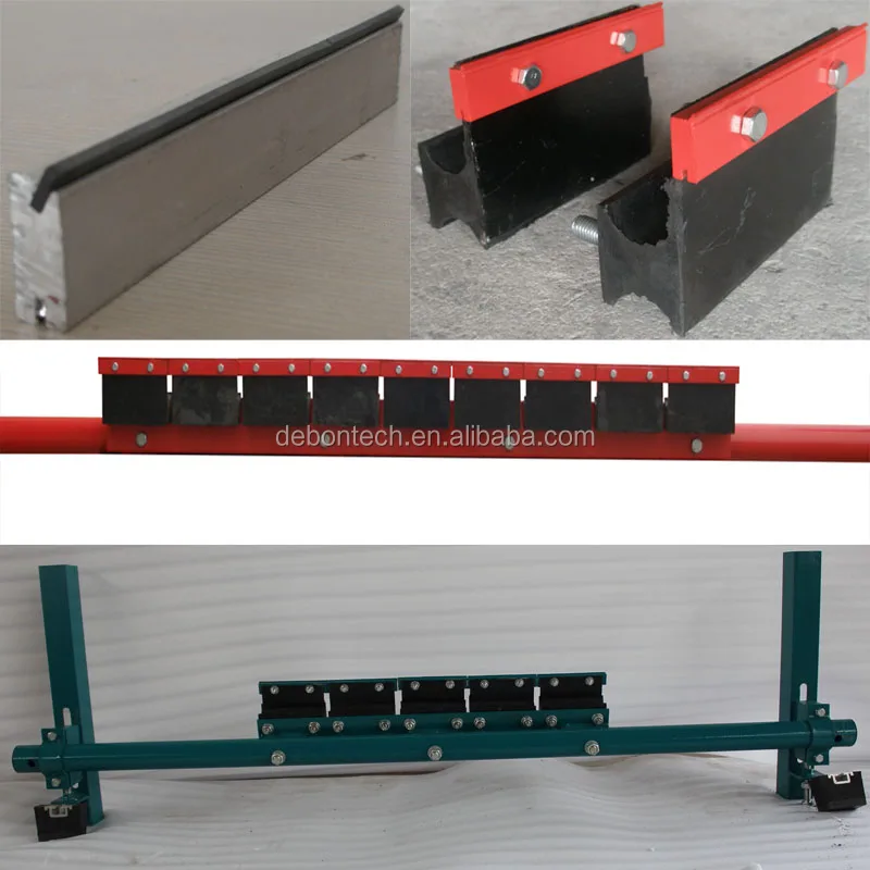 Alloy Tungsten Conveyor Belt Scraper H Type Alloy Belt Cleaner - Buy ...