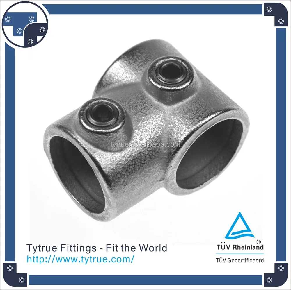 Tube Clamp Fittings Steel Pipe Clamps Kee Klamp Fittings 101 Short Tee ...