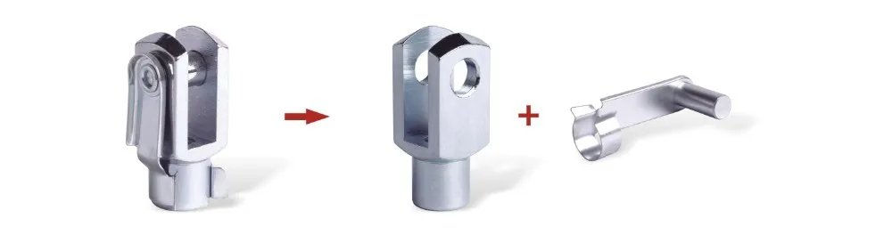 Hot Sale High Quality Cable End Fittings Push Clevises With Folding ...