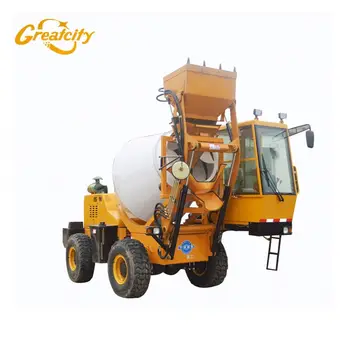 Small 3 Cubic Meter Transit Mixer 6 Cbm Self Mini Ready Mix Concrete ...
