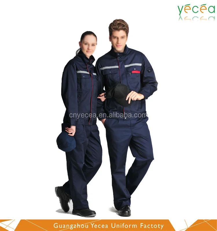 Customized High Quality Long Sleeve Men And Women Engineering Work Wear ...