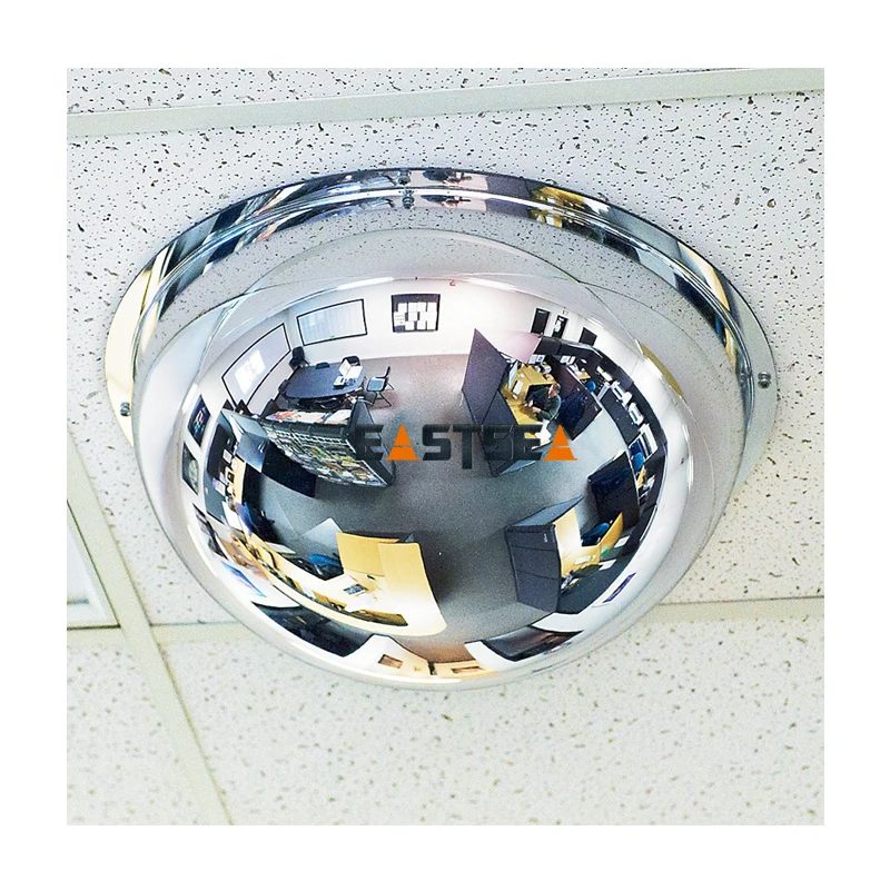 Hot Sale Silvery Full Dome 360 View Traffic Convex Mirror - Buy View ...