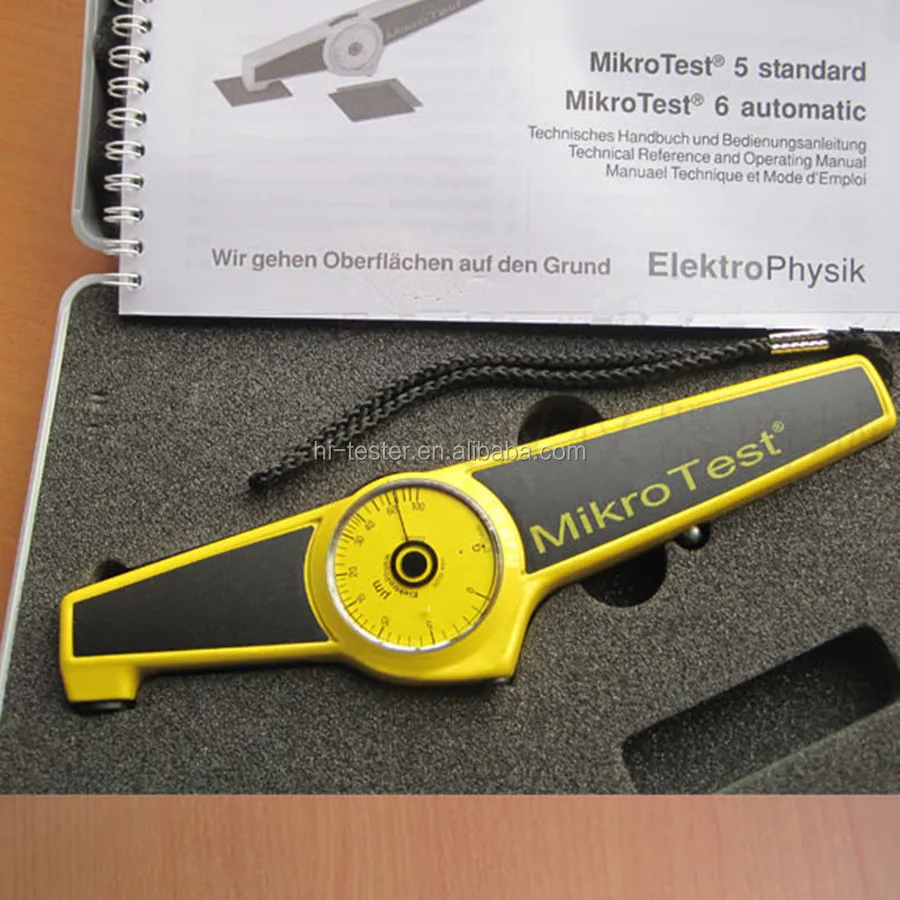 Non-magnetic Coatings MIKROTEST G6/F6 Coating Thickness Gauge