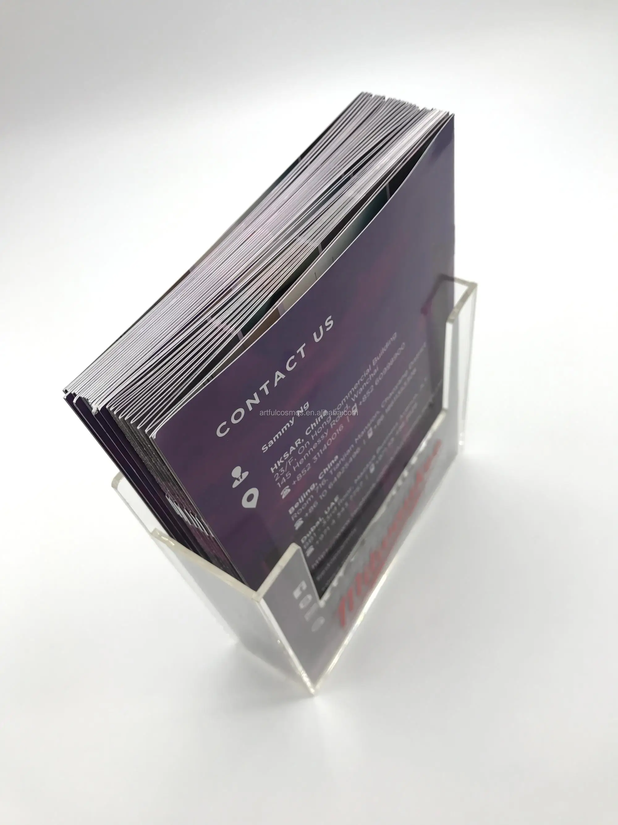 With Multi Tiers A4 A5 Clear Acrylic Brochure Holder - Buy Luxury ...