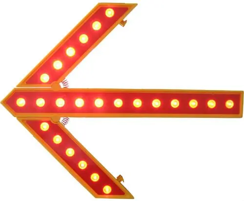 Collapsible Led Arrow Warning Lights - Buy Flexible Traffic Arrow ...