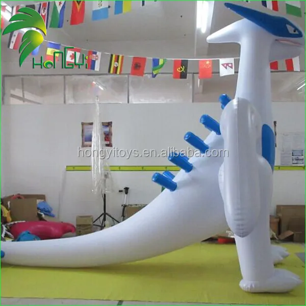 Cartoon Character Inflatable Pokemon Lugia - Standing Dragon Toy