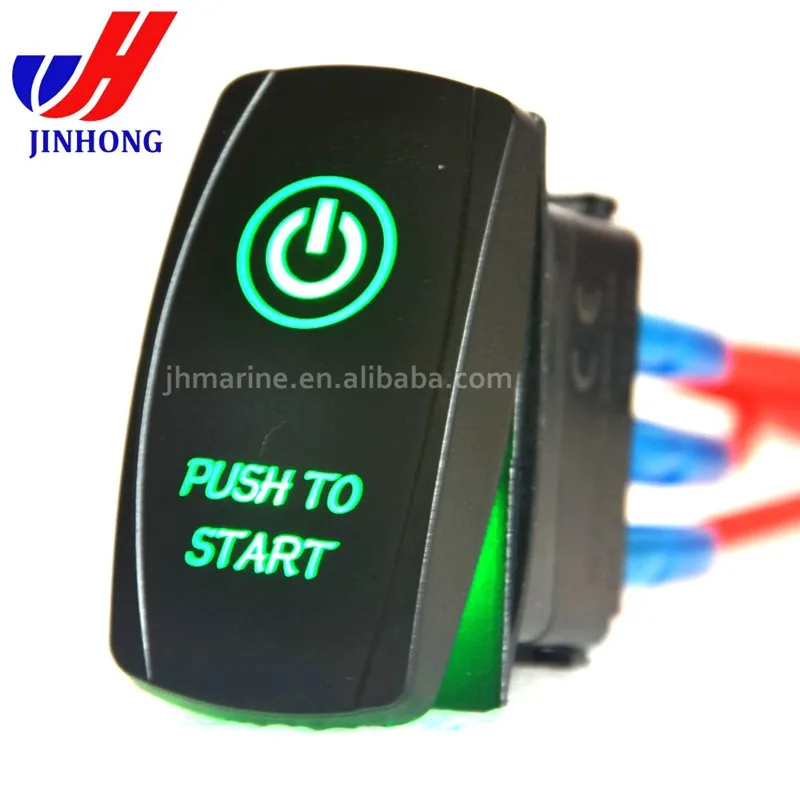 Dc12v 6 Pin 3 Position Double Pole Led Light Bar Car Sealed Rocker ...