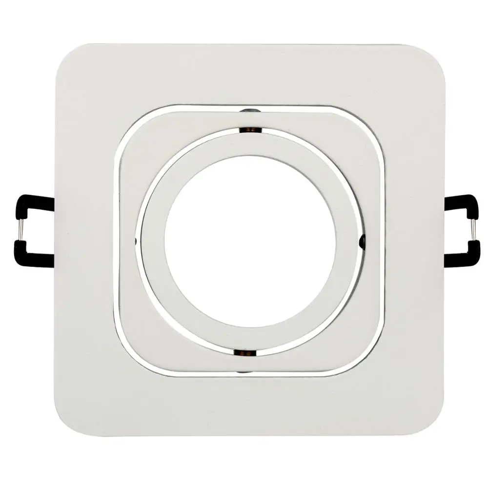 China Adjustable Aluminium LED Square Casing Downlight Housing Shell ...
