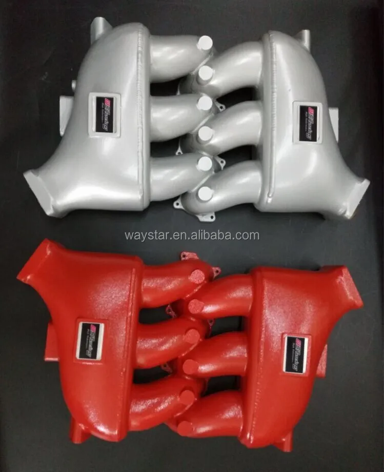 Casting Red Silver Intake Plenum For Nissan R35 Gt-r - Buy Intake ...