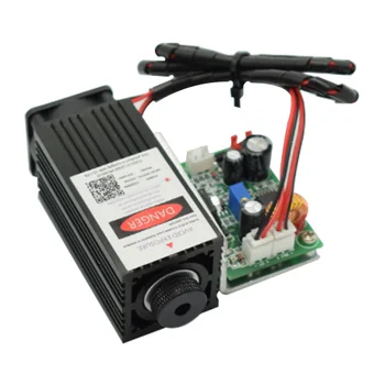 High Power Diode Laser 5.5w 5500mw Focusable Blue Laser Module 450nm ...