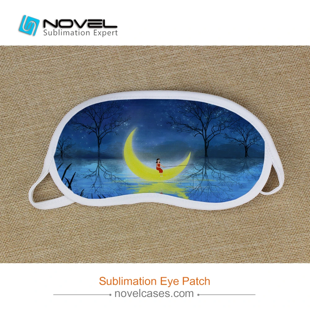 Sublimation Blank White Eyeshade,Sublimation Eye Patch,Eye Mask - Buy ...