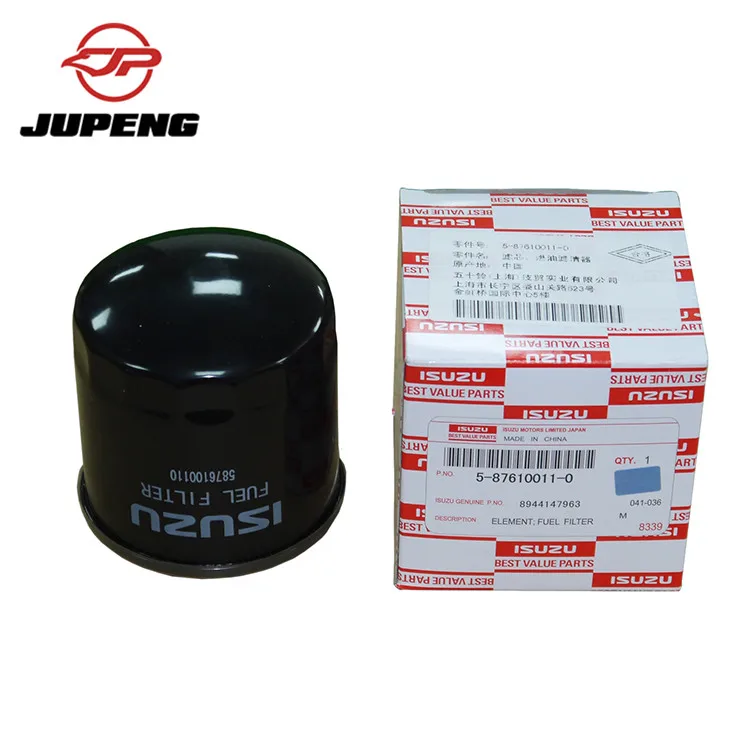 5876100110 Nkr Npr N系列燃油过滤器黑色铁盖高质量滤纸最佳值零件 - Buy 燃油过滤器,5-87610011-0,超值部分 ...