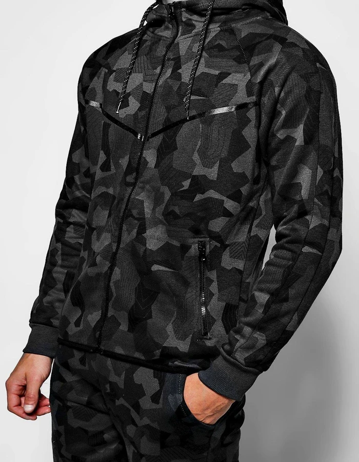 Best Quality Top Design Fashion Fitness Camo Camouflage Tracksuit - Buy ...