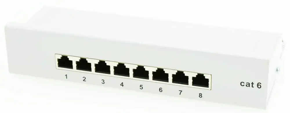 8 port cat.6 patch panel, View 8 port patch panel, LUCKTEK Product ...