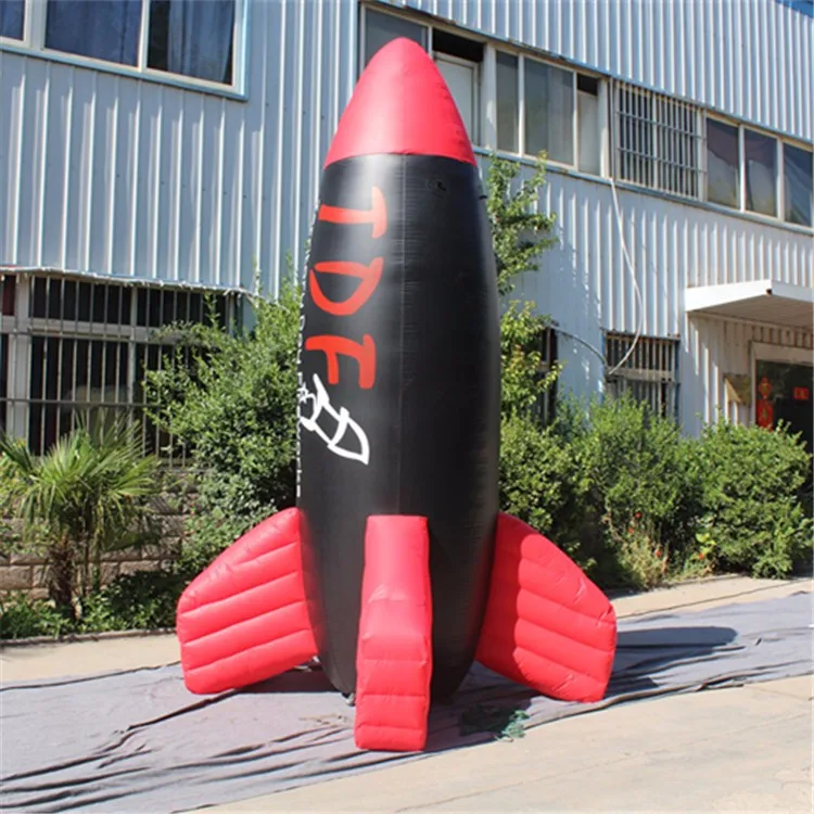 Super Giant Display Customized Giant Inflatable Rocket For Events - Buy ...