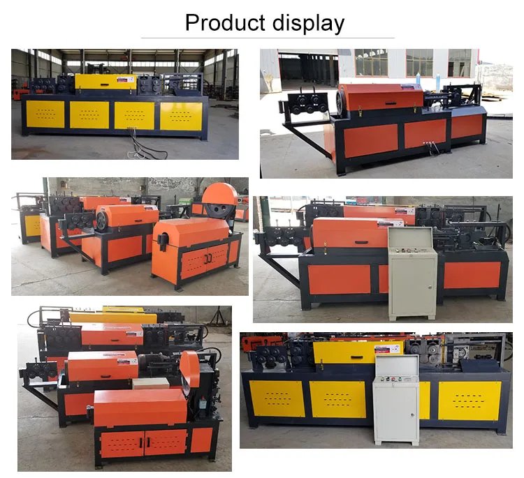 Steel Bar Straightening And Cutting Machine - Buy Steel Coil Cutting ...