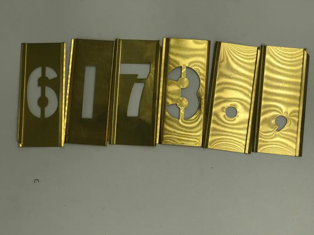 Impa 613149,Brass Stencil Letter And Figure Sets - Buy Small Brass ...