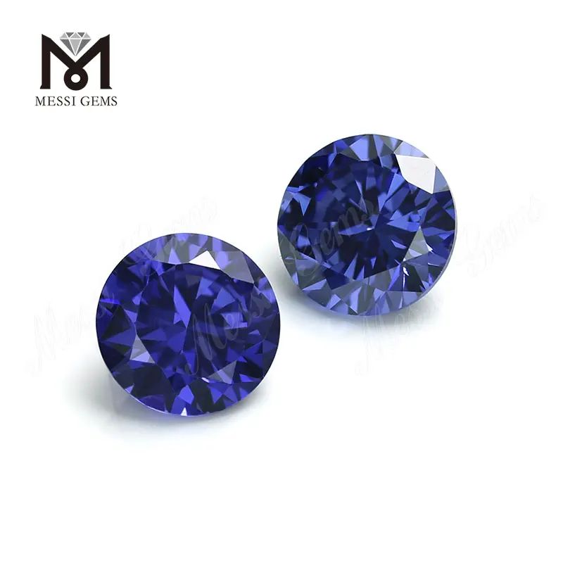 Wholesale Tanzanite Cz Stone Tanzanite Cubic Zirconia Gemstone Price Round Tanzanite - Buy Cubic ...