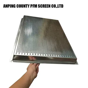 Perforated Metal Mesh Tray For Microwave Oven With Cantilever Brackets ...