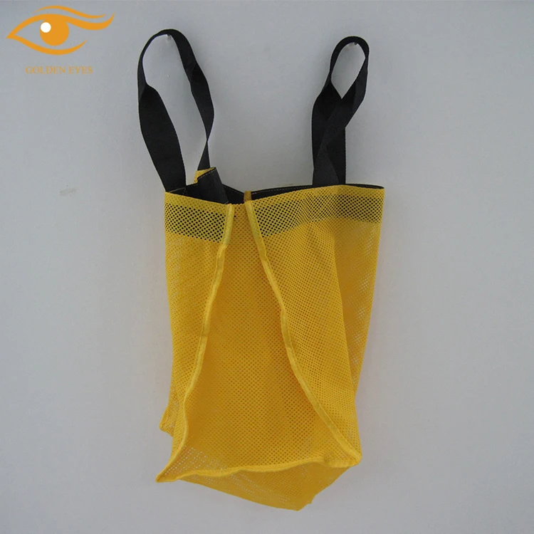 White Small Size Drawstring Nylon Mesh Bag With Logo - Buy Small Mesh ...