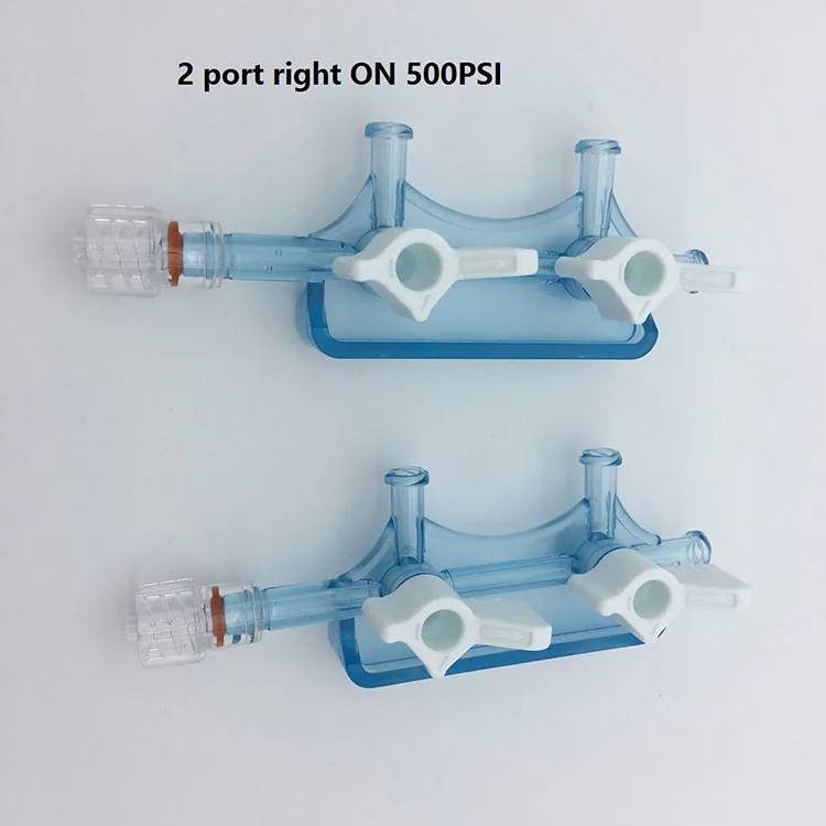High Pressure Medical 2 Port Manifold Off Handle 500psi - Buy 2 Port ...