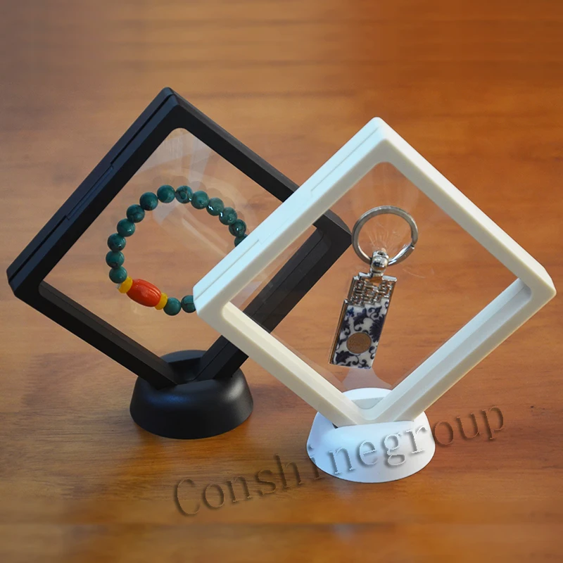 Transparent Film Suspension Frame Display Box - Buy Counter Display Box ...