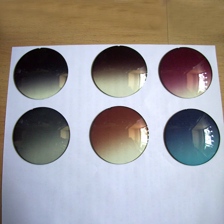 Wholesale Cr39 Sunglasses Lens Uv400 Colored Polarized Lenses