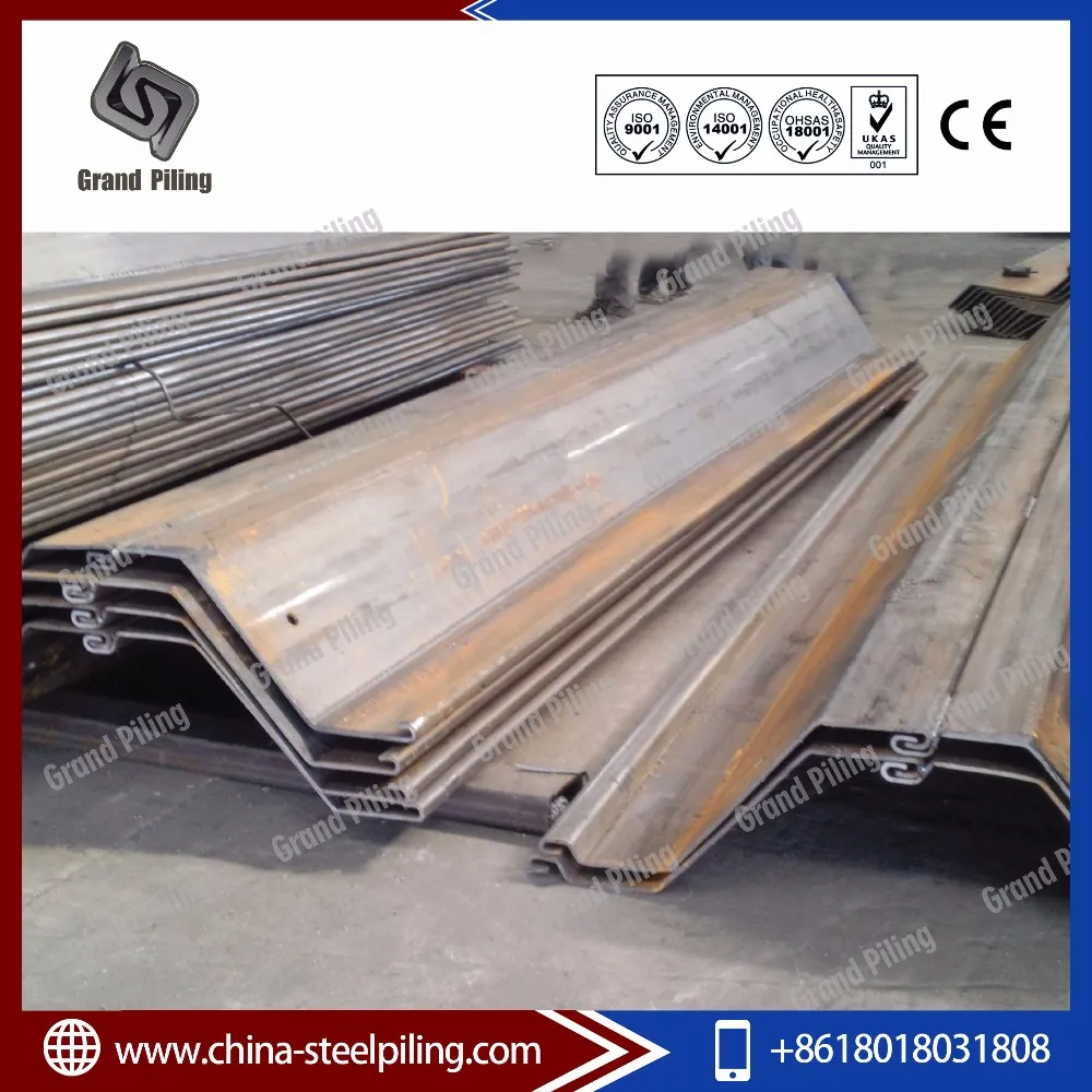 Z Type Cold Formed Steel Sheet Piles - Buy Steel Sheet Piles,Z Type ...