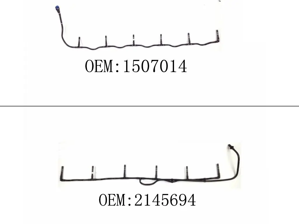 Nylon Exhaust Fuel Pipe Water Pipe 1507014 For Truck For Scania - Buy ...