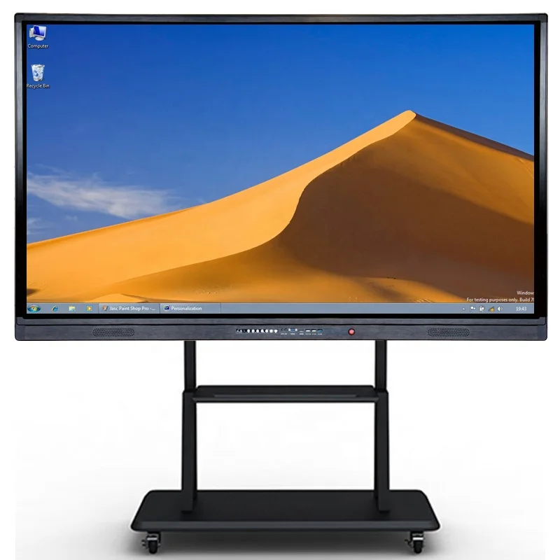 75inch Portable Education Interactive Whiteboard Flat Panel Smart ...