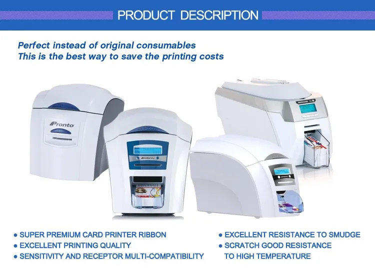 For Magicard Enduro 3e Printer Gold Ribbon Ma1000gl -1000 Prints - Buy ...