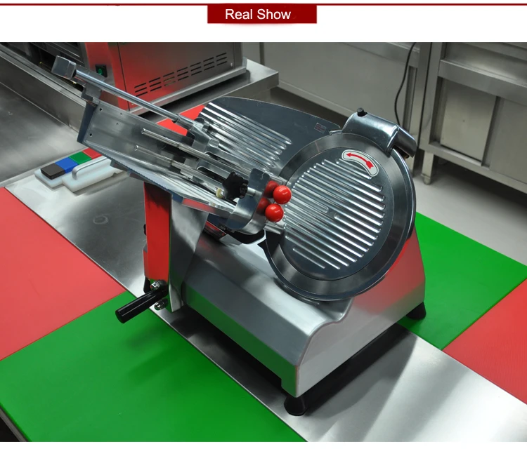 Industrial Food Processor - Efficient Frozen Meat Slicer