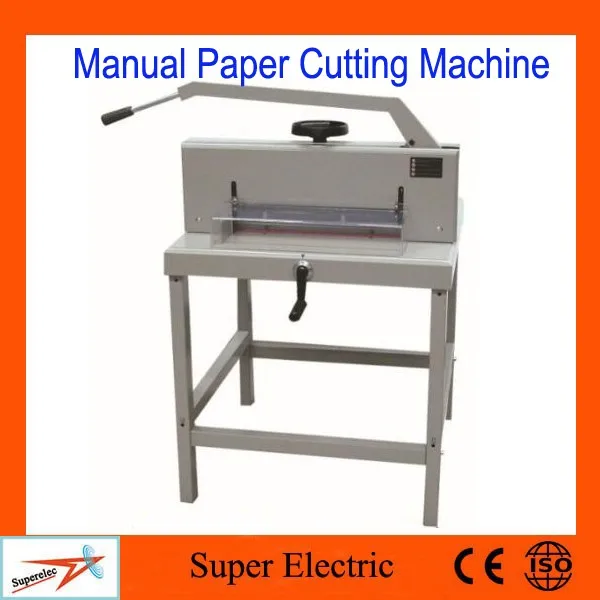 ZOMAGTC Manual Fabric Cutting Guillotine - 430mm Max Width, 60mm ...
