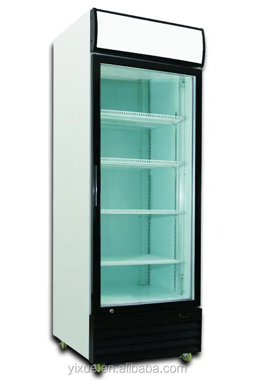 Factory Two Doors Display Fridge Commercial Retail Refrigerator - Buy ...