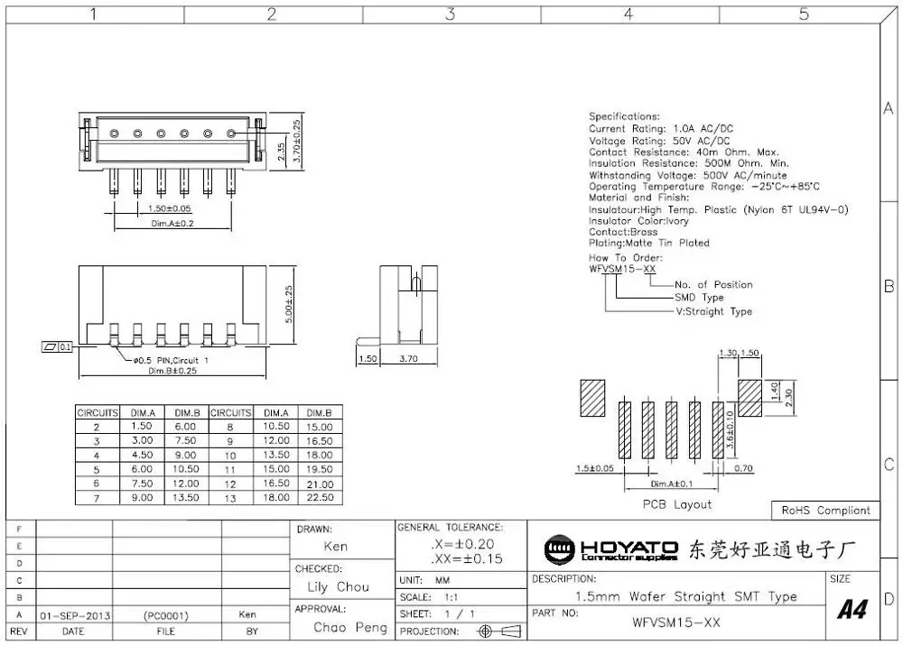 Replace Jst Zh/zr Series B10b-zr-sm4-tf Connector 1.5mm 10 Pins Smt ...