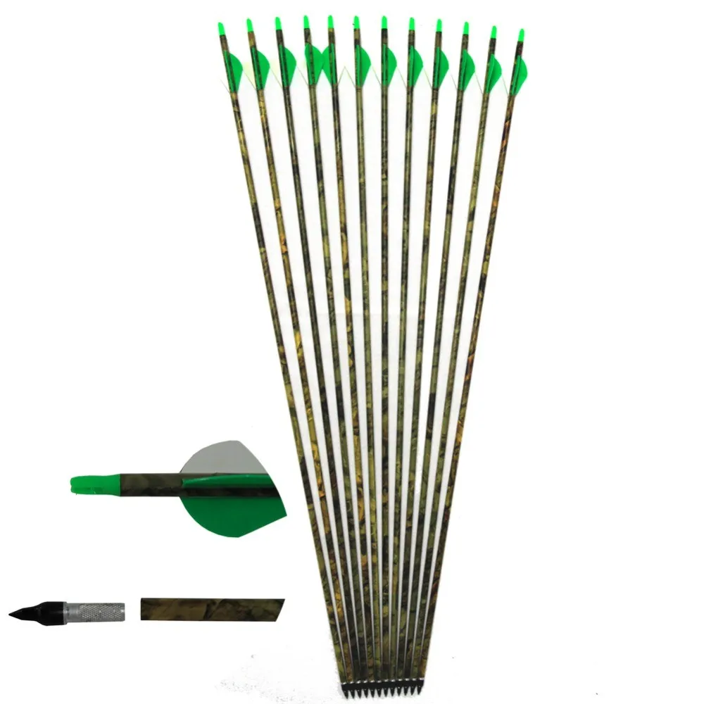 Archery Carbon Arrows - Precision and Camo for Hunting