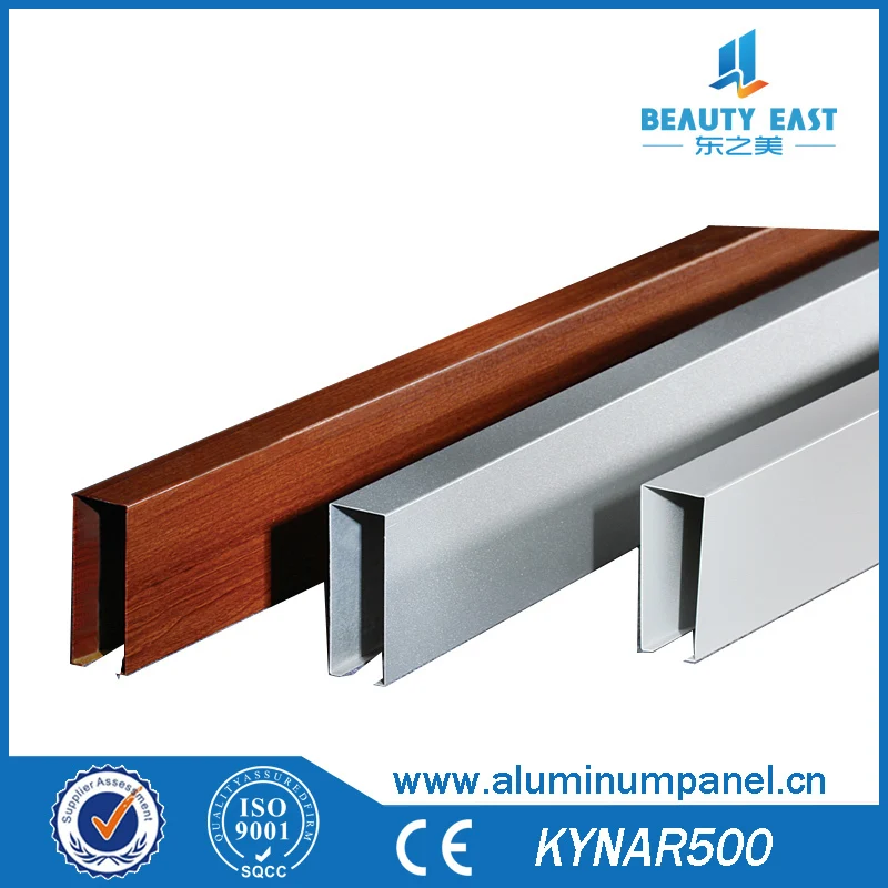 Extruded Aluminum Channel Acoustical Ceilings