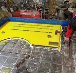 Anti Slip Rubber Drill Rotary Table Rig Floor Matting - Buy Floor ...