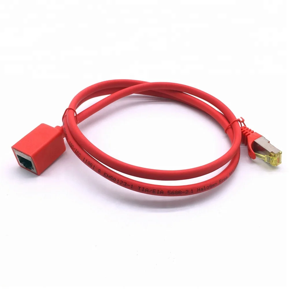 RJ45 GG45 SFTP SSTP Cat7 남성 이더넷 LAN 확장 익스텐더 플러그 커플러 변환기 커넥터 고양이 7 패치 코드 ...