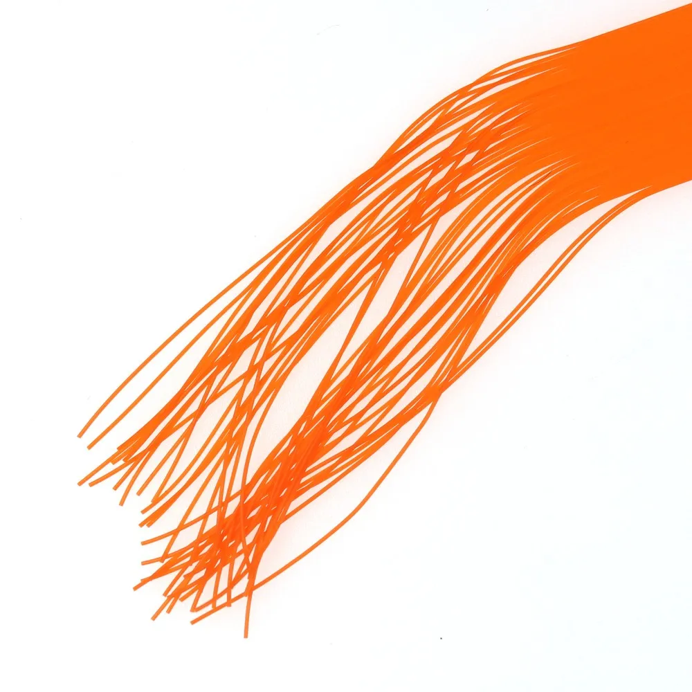 40 Strands of 30CM Micros Silicone Round Rubber String for Trout Fly Legs