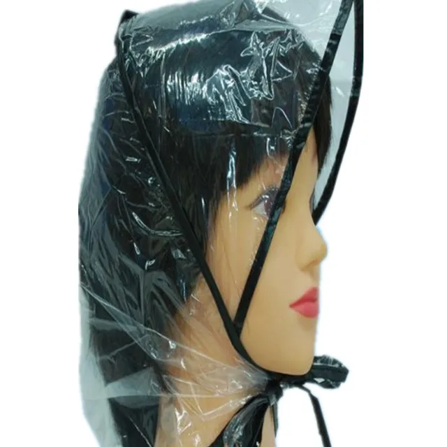 Cheap Promotion Waterproof Plastic Rain Bonnet/rain Hood/rain Hat - Buy ...