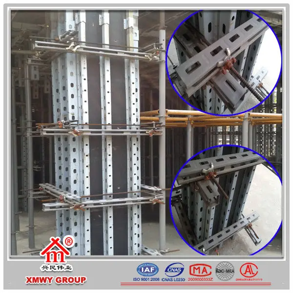 Steel Wall Formwork Systems And Column Systems - Buy Wall Formwork ...