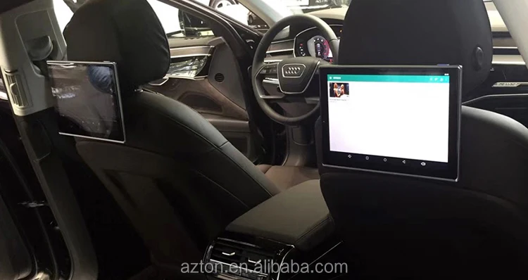 11.8 Inch Android7.1 Wifi Car Tv Monitor Rear Seats Head Rest Screen ...